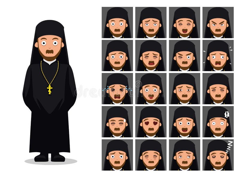 Priest Emoticon Stock Illustrations – 37 Priest Emoticon Stock ...