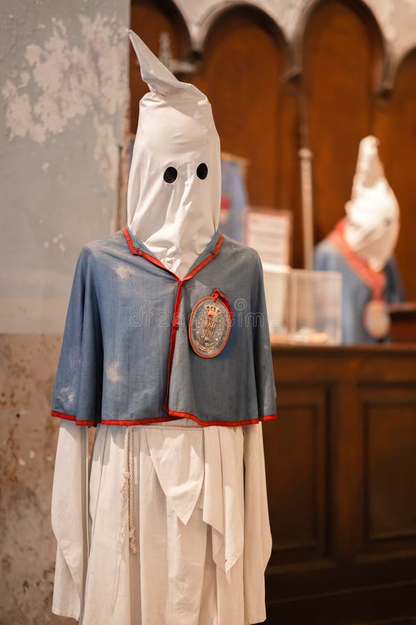 Religious Ancient Sect Uniform Close Up Stock Image - Image of ...