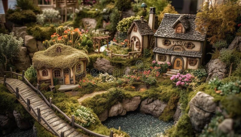 Religious Architecture Blends with Nature Colorful Foliage in Rural ...