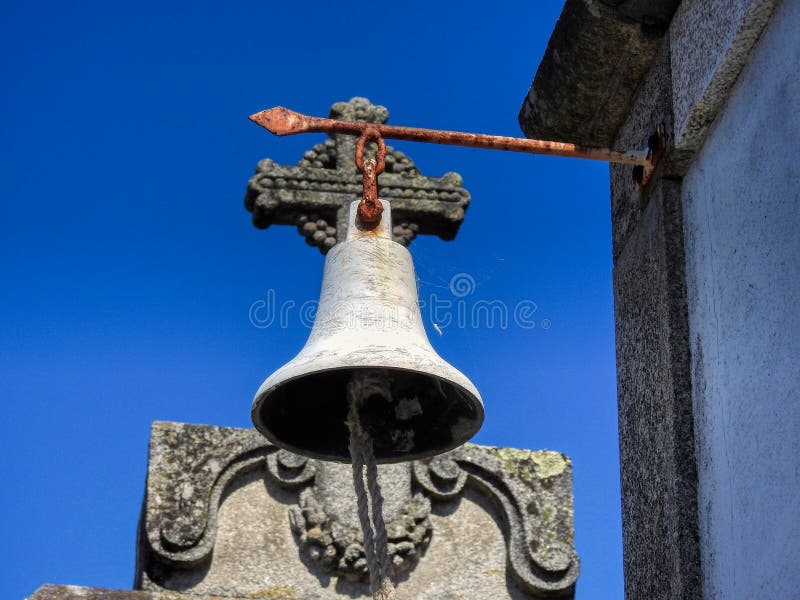 Religious Big Bell. stock image. Image of religious - 156264341