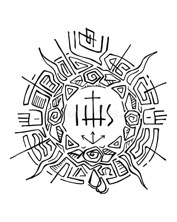 Religious Symbols Drawing Stock Illustrations – 2,084 Religious Symbols ...
