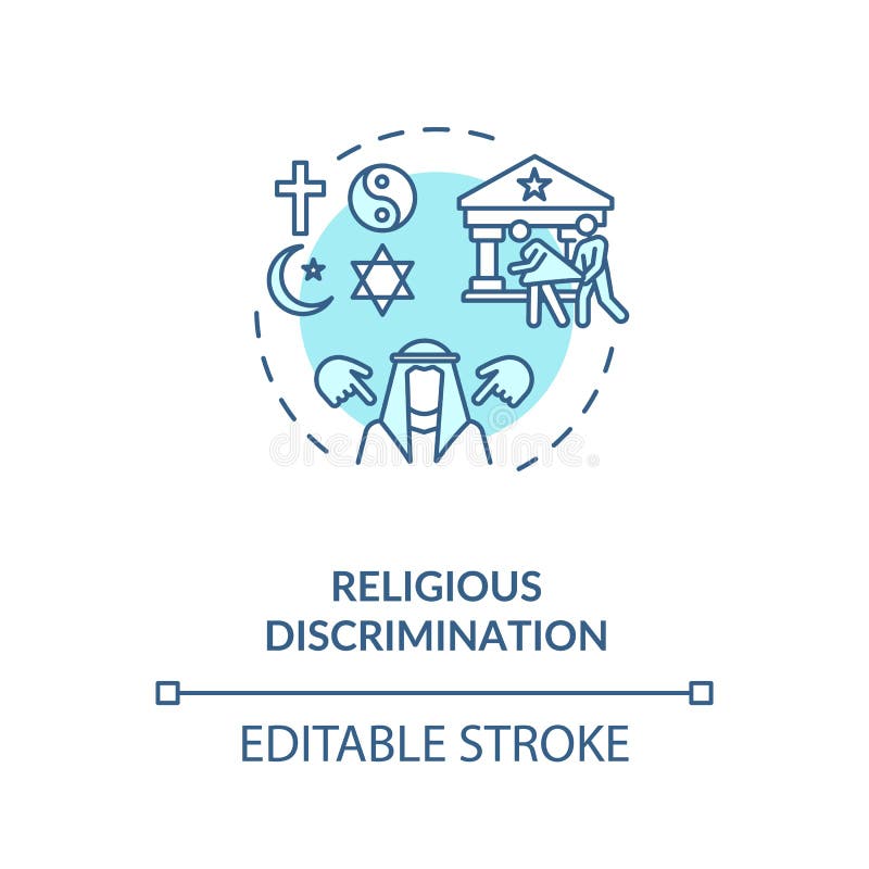Religious Discrimination Stock Illustrations – 517 Religious ...