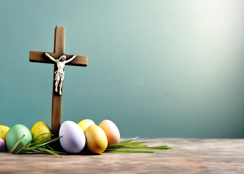 Religous Christian Easter Illustration Stock Illustration ...