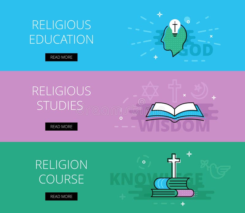 Religious Education. Religious Studies. Religious Course. Stock ...