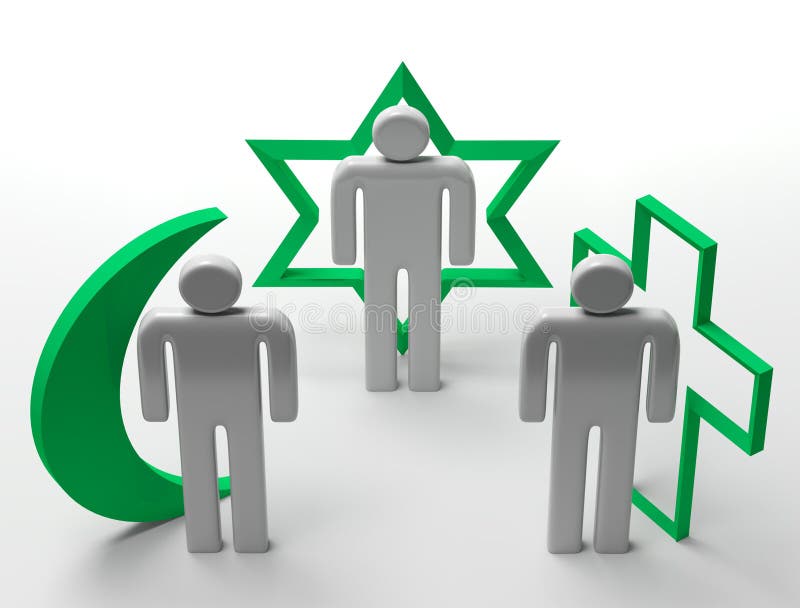 Religious Freedom stock illustration. Illustration of prophet - 17928319