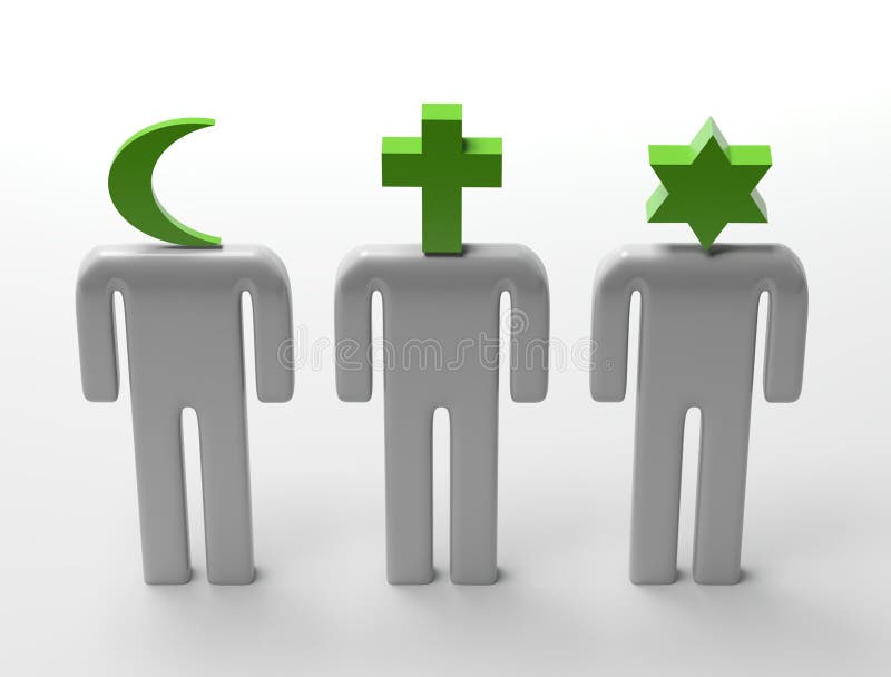 Religious Freedom stock illustration. Illustration of symbols - 17928327