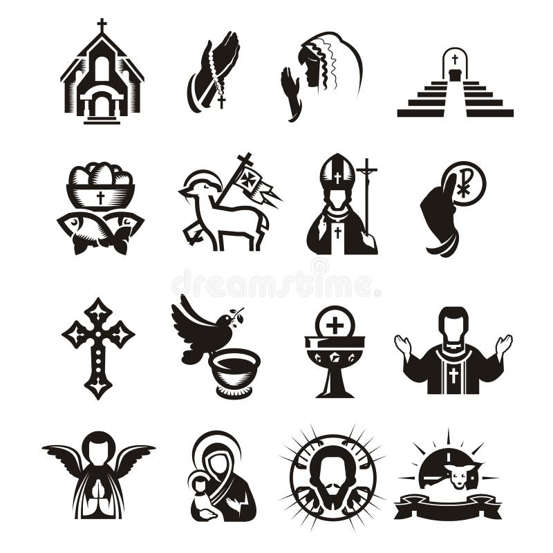 Religious icons stock vector. Illustration of apostle - 33025178