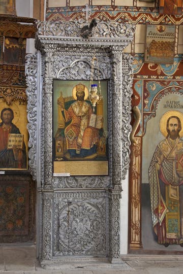 Religious Icons - St Barnabas Monastery Stock Photo - Image of icon ...