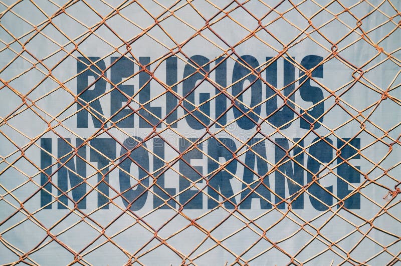 Religious intolerance stock image. Image of racism, netting - 58744639
