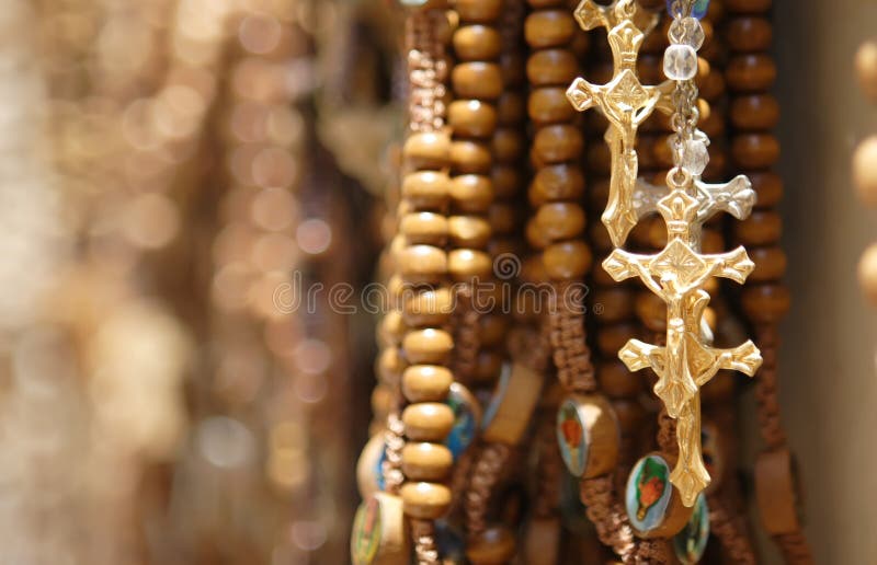 Religious items shop stock image. Image of souvenir, israel - 22767507