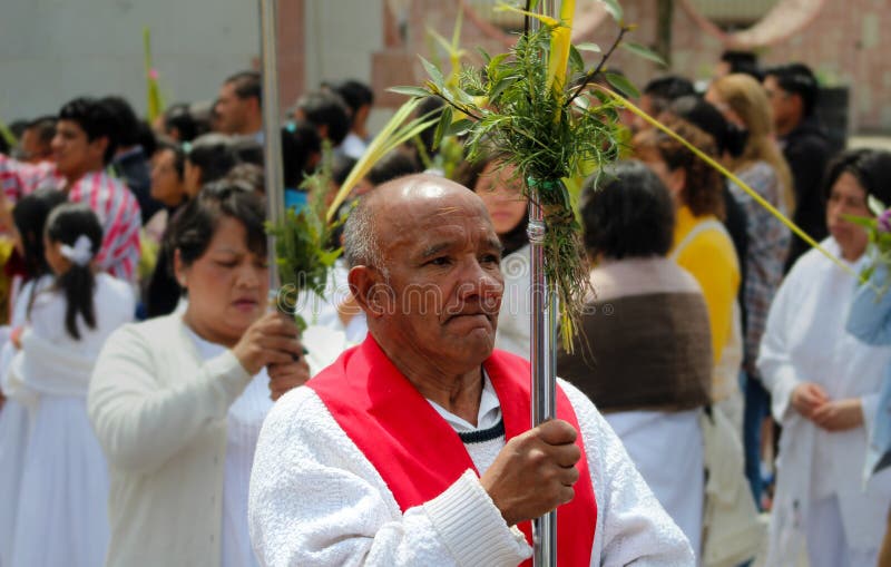 Religious Man in a Procession Editorial Stock Photo - Image of ...