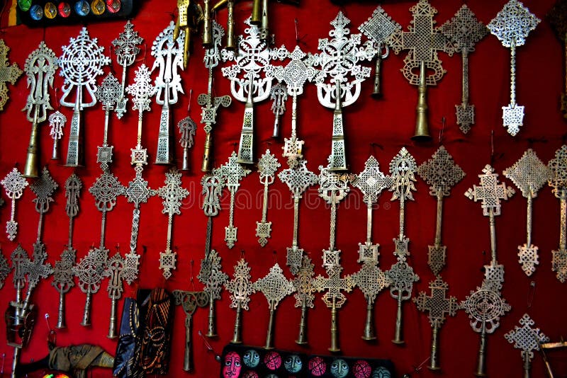 Religious Objects Store of Street Market in India Stock Photo - Image ...