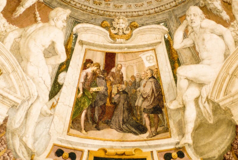 Religious paintings editorial photography. Image of architecture - 14503852