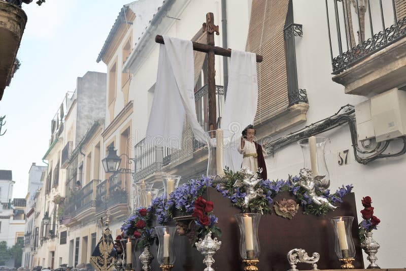 Religious Procession, Cordoba, Spain Editorial Stock Image - Image of ...