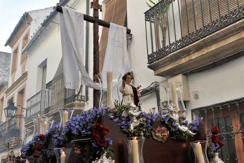 Religious Procession, Cordoba, Spain Stock Photo - Image of ceremony ...