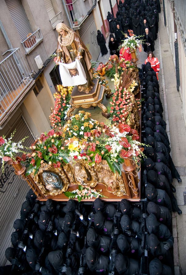 Religious Processions in Holy Week. Spain Editorial Image - Image of ...