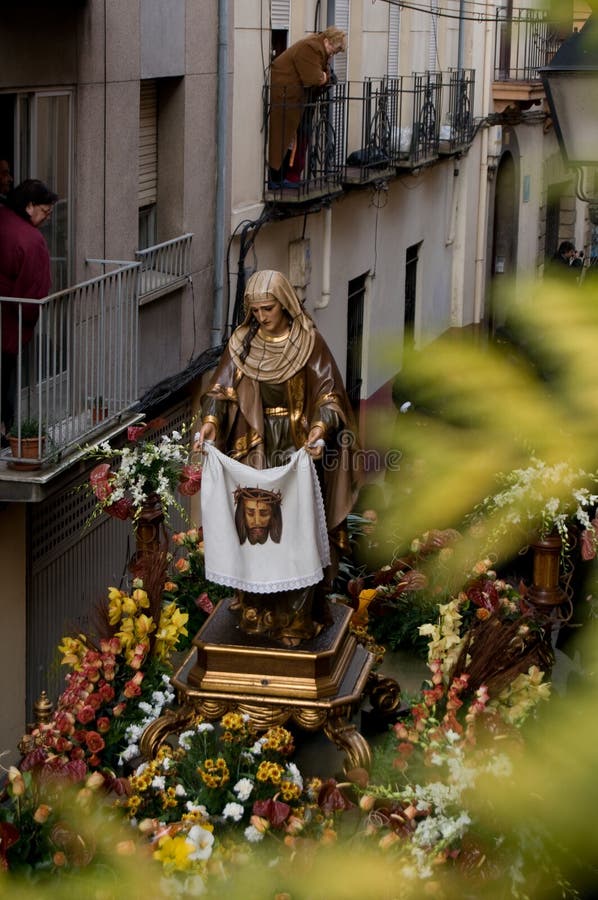 Religious Processions in Holy Week. Spain Editorial Stock Image - Image ...