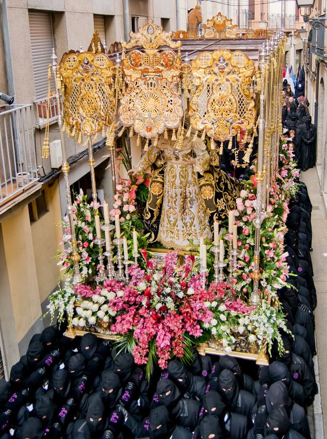 Religious Processions in Holy Week. Spain Editorial Photography - Image ...