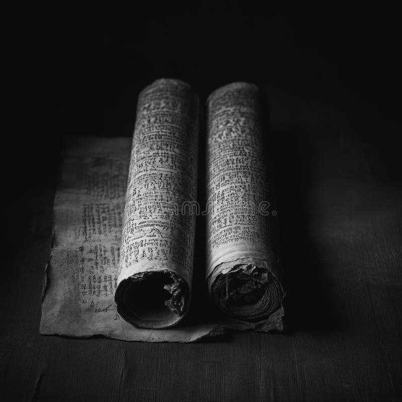 Religious Scroll, Torah Representing Central Religious Document of ...