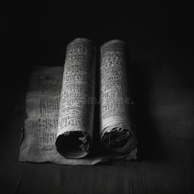 Religious Scroll, Torah Representing Central Religious Document of ...