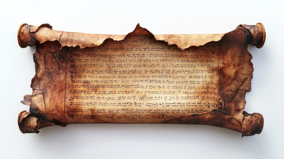 Religious Scroll, Torah Representing Central Religious Document of ...
