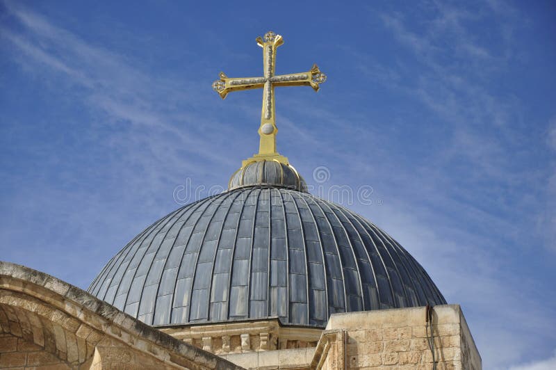 A Religious Space in Jerusalem Stock Photo - Image of space, basilica ...
