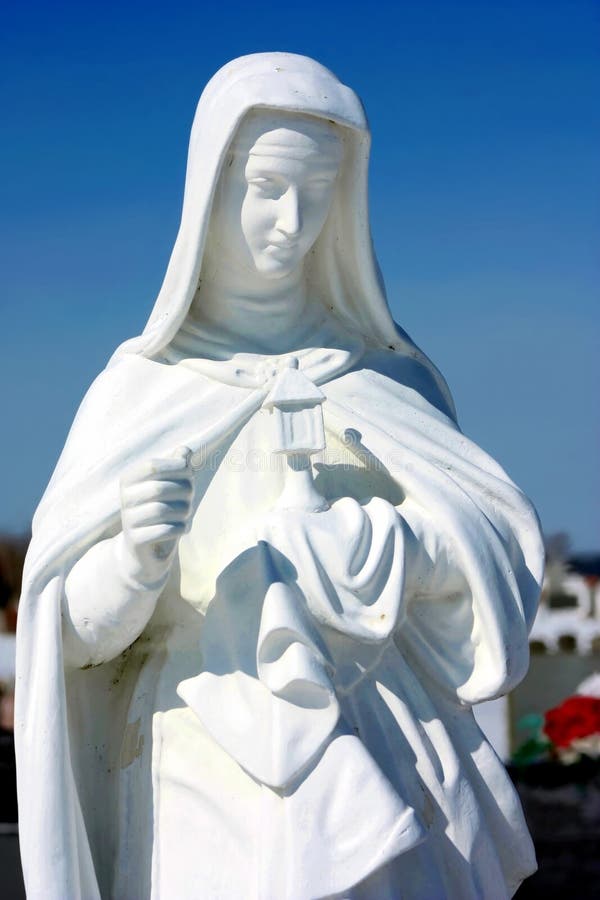 Religious statue stock photo. Image of blue, white, religious - 11594280