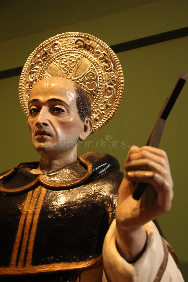 A Religious Statue at the Monastery Editorial Stock Image - Image of ...