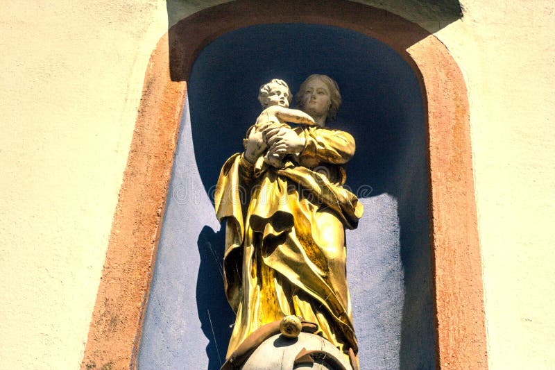 Religious statue stock image. Image of statue, religious - 330442275