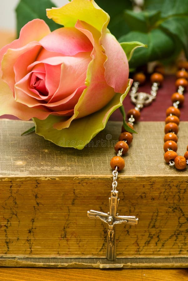 Religious still life stock image. Image of romanticism - 5274639