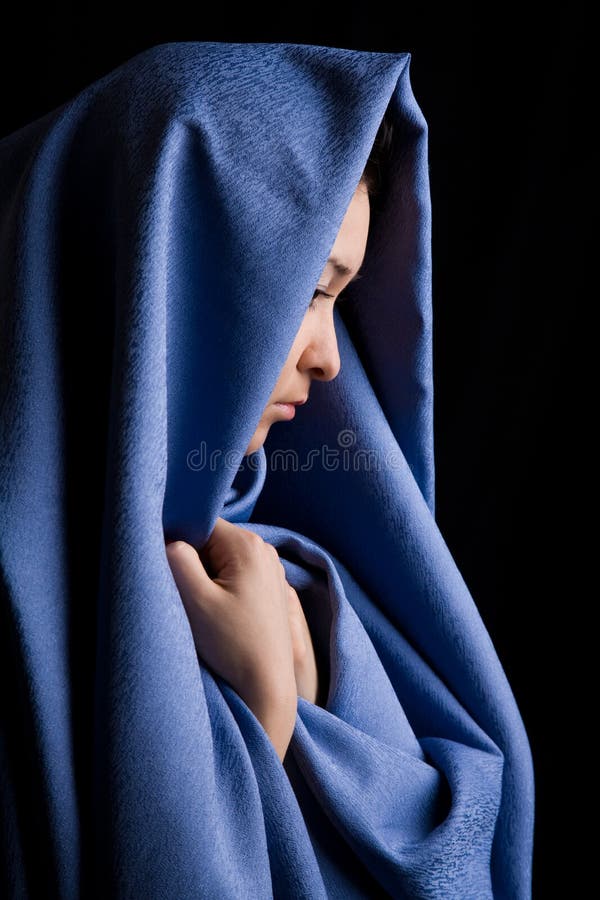 Religious woman stock image. Image of arabic, hidden, allah - 7766313