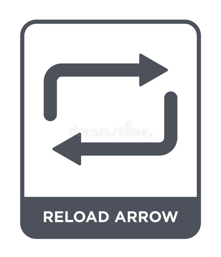 Reload Icon in Trendy Design Style. Reload Icon Isolated on White ...
