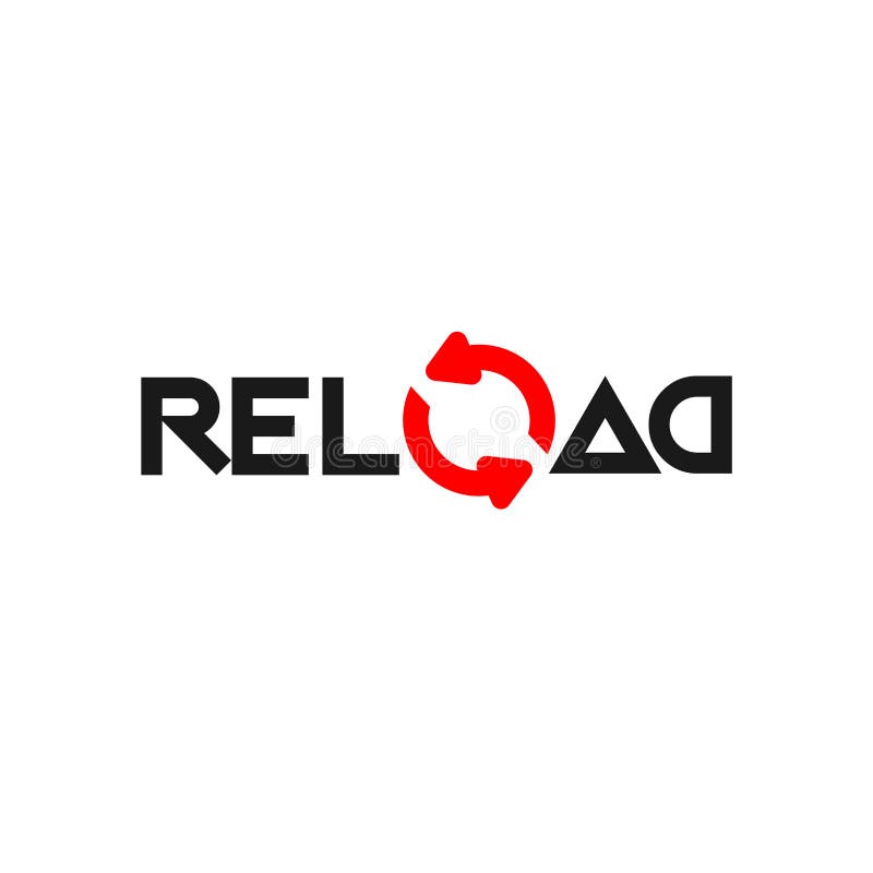 Reload Flat Icon. Simple Web Sign of Reload Page Stock Vector ...