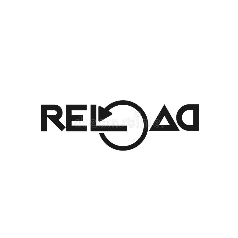 Reload Flat Icon. Simple Web Sign of Reload Page Stock Illustration ...