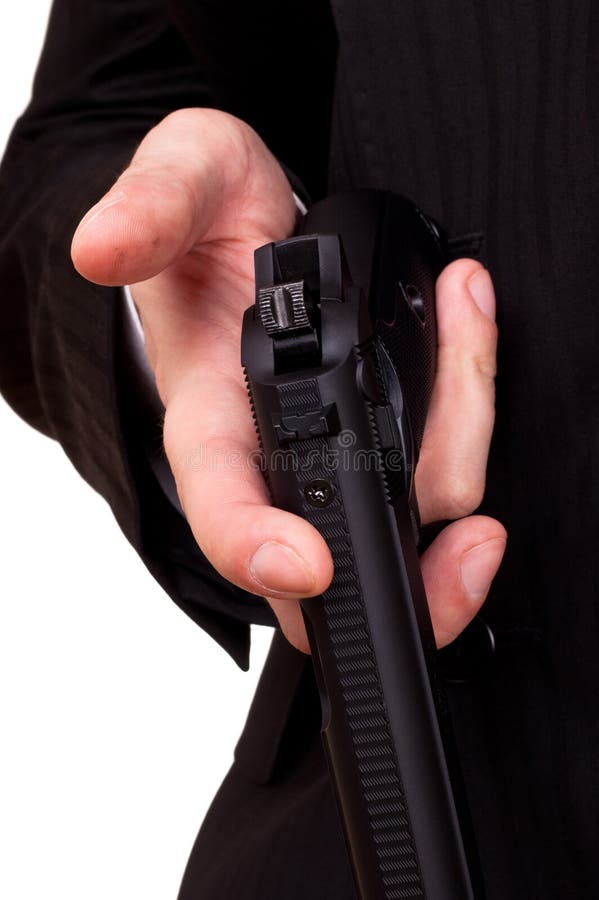 Reload the gun stock photo. Image of defence, military - 12788928