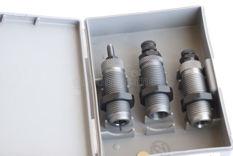 Home Bullet Reloading Workstation Stock Photo - Image of firearms ...