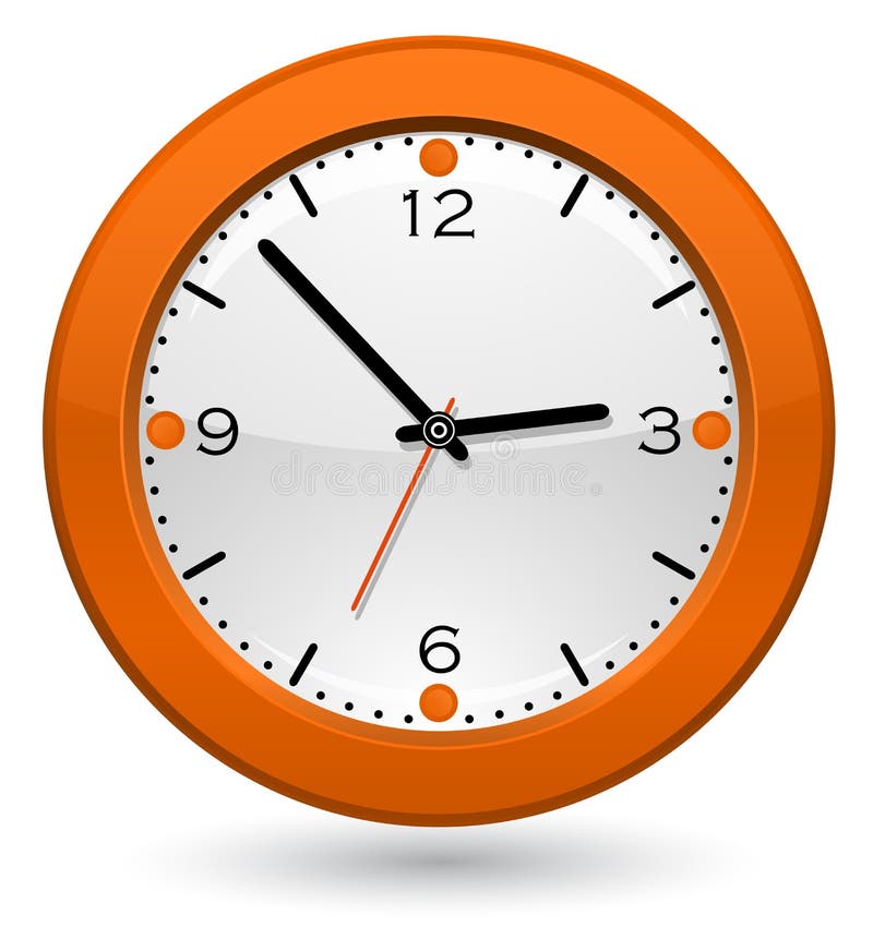 Reloj stock de ilustración. Ilustración de reloj, mano - 32237786