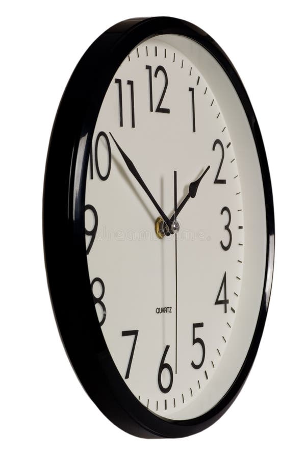 Reloj analogico simple imagen de archivo. Imagen de countdown - 5489735