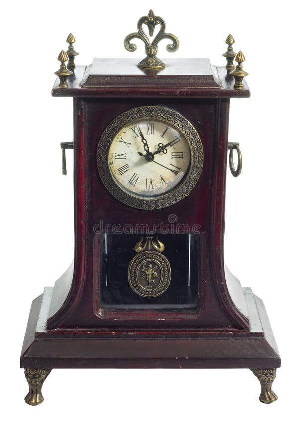 Reloj viejo foto de archivo. Imagen de hermoso, oscuro - 12200226