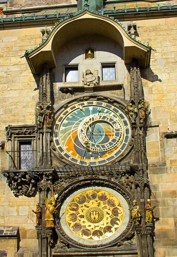 Reloj De La Astronomía, Praga Imagen de archivo - Imagen de mecanismo ...
