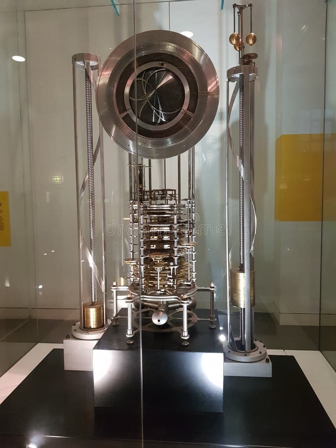 Reloj atómico fotografía editorial. Imagen de londres - 132927057