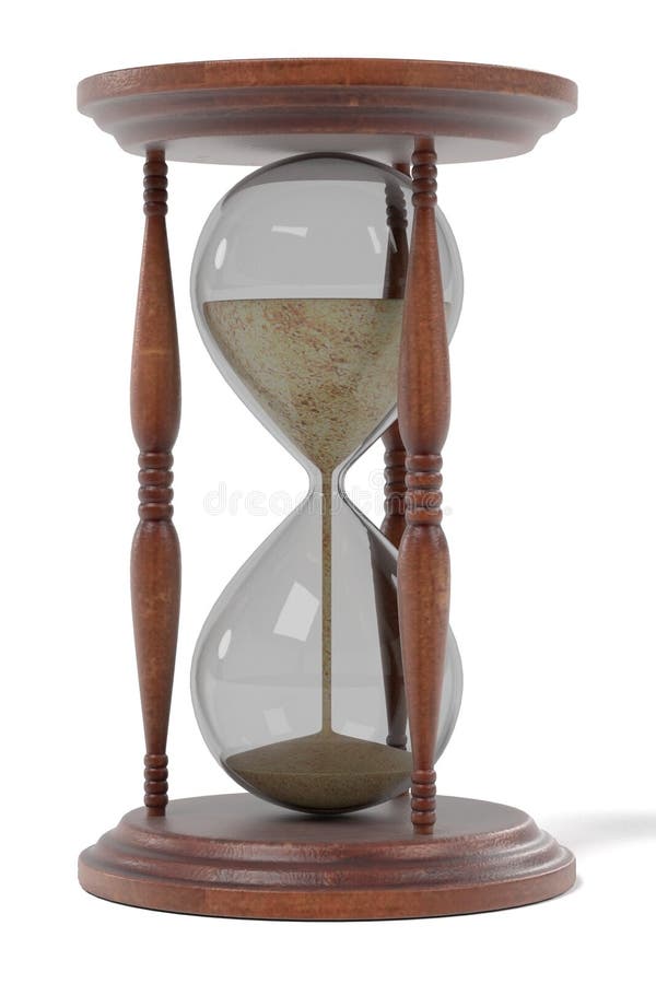 Reloj de arena (sandglass) stock de ilustración. Ilustración de reloj ...