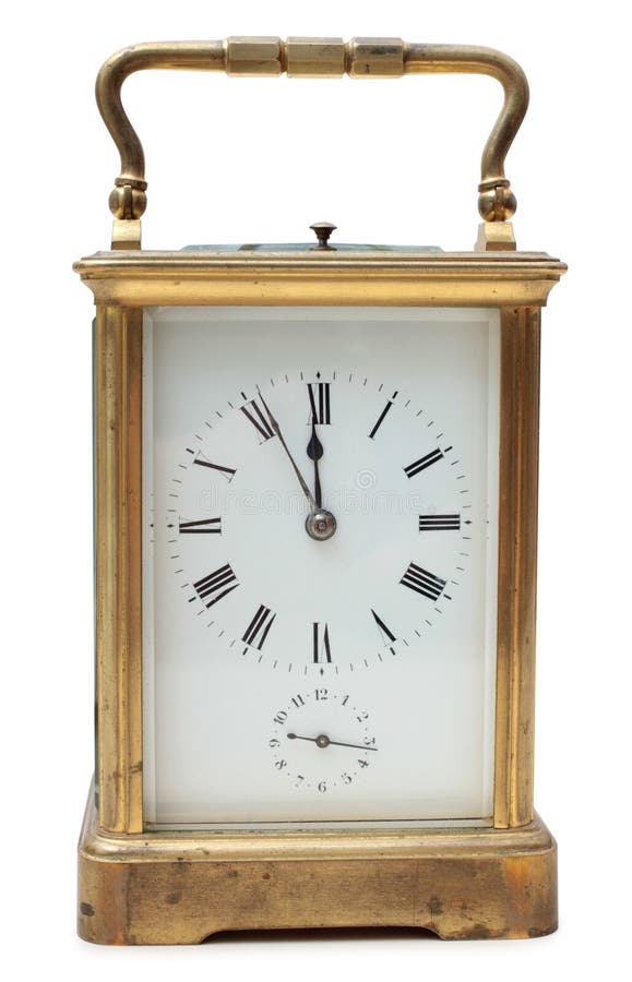 Reloj de bronce retro tres imagen de archivo. Imagen de amarillo - 91156551