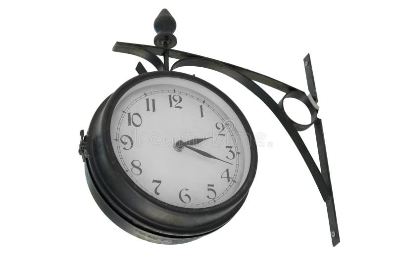 Reloj analogico simple imagen de archivo. Imagen de countdown - 5489735