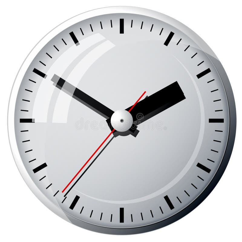 Reloj De Pared. Ejemplo Del Vector. Ilustración del Vector ...