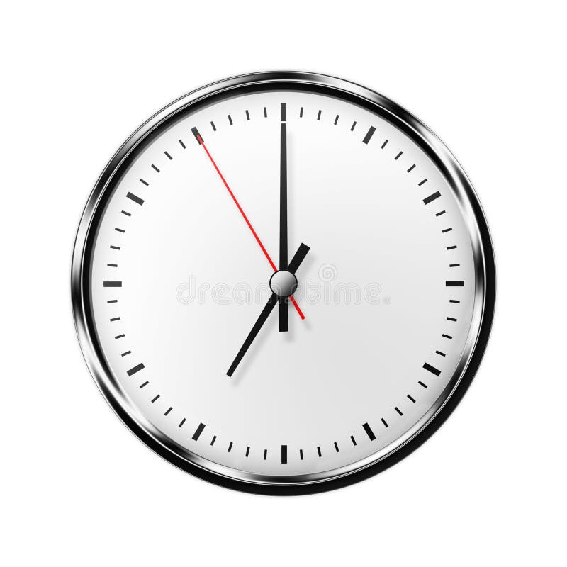 Reloj sin números stock de ilustración. Ilustración de hora - 80115528