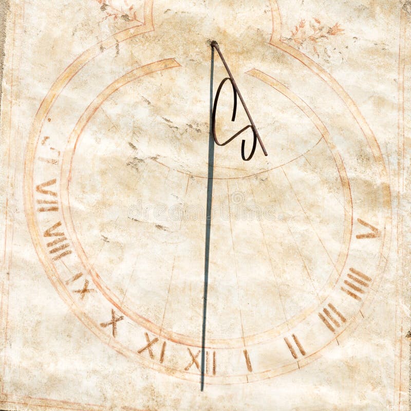 Reloj De Sol Romano Antiguo Foto de archivo - Imagen de antigüedad ...
