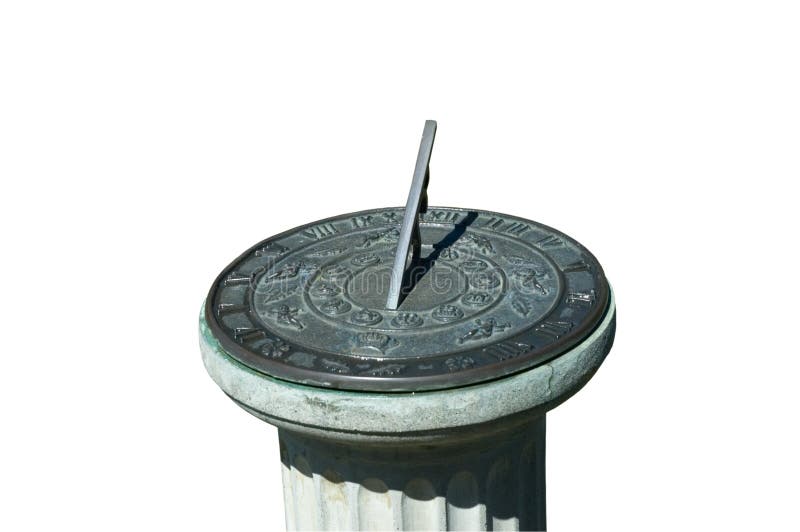 Reloj De Sol Viejo En El Parque Imagen de archivo - Imagen de antiguo ...