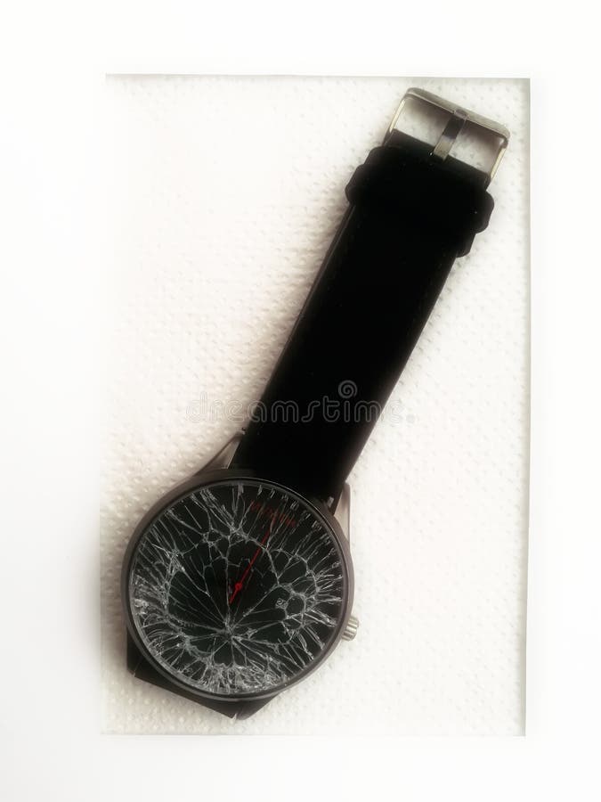 Reloj roto eterno imagen de archivo. Imagen de endless - 5364485