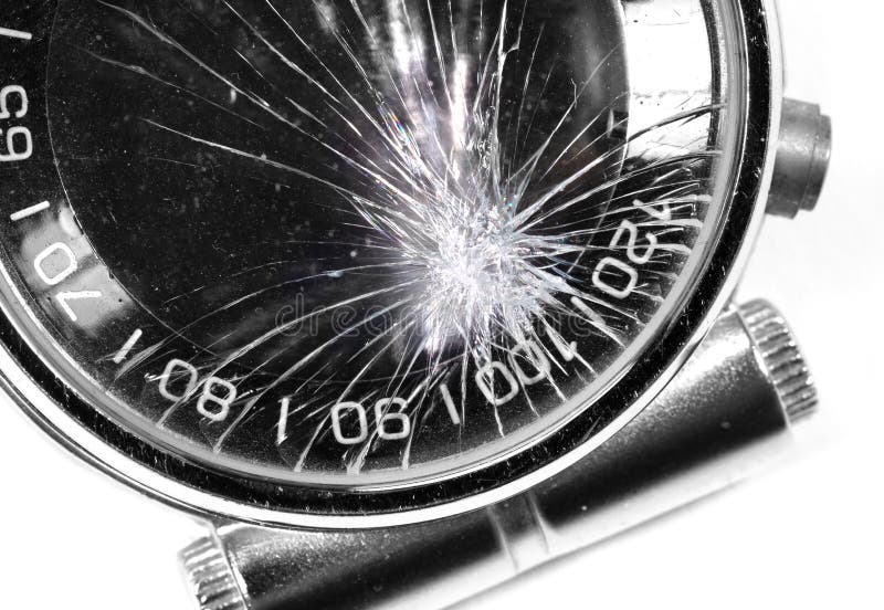 Reloj roto viejo imagen de archivo. Imagen de viejo, diminutivo - 4749227